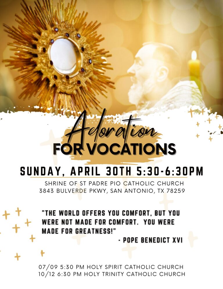 Adoration Flyer 2 | Church of the Holy Spirit