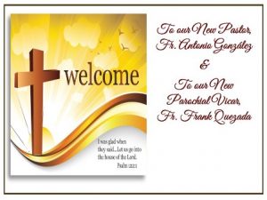 NEW Priest Welcome | Church of the Holy Spirit